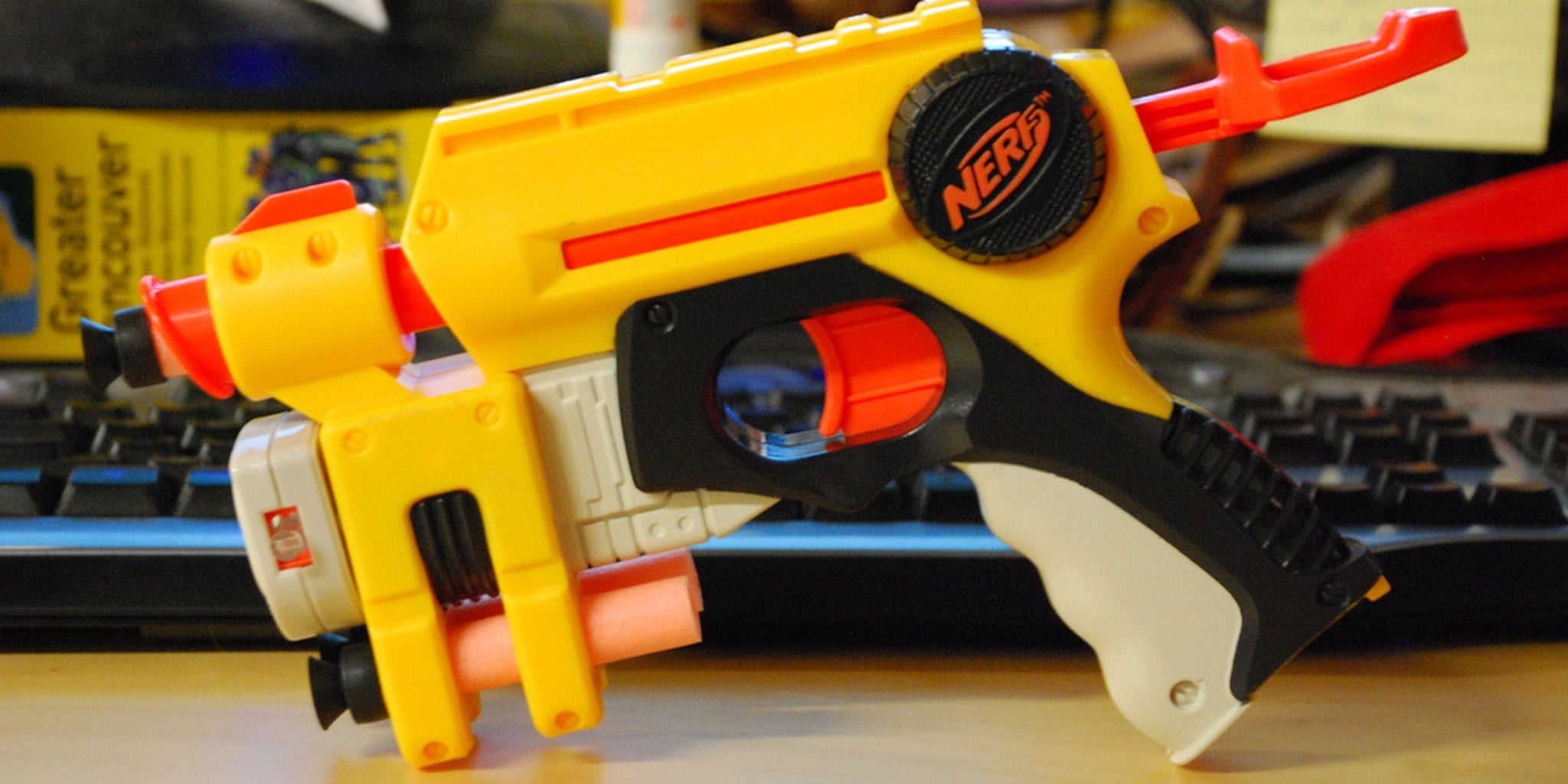 Protect your home with these students' homemade Nerf sentry gun - The ...