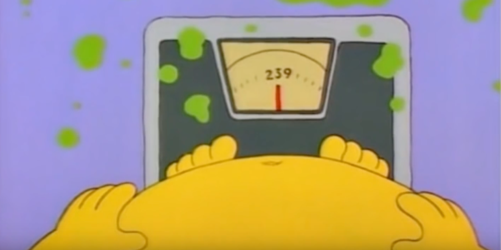 Homer Simpson Weighed 239 Pounds, Same as Donald Trump