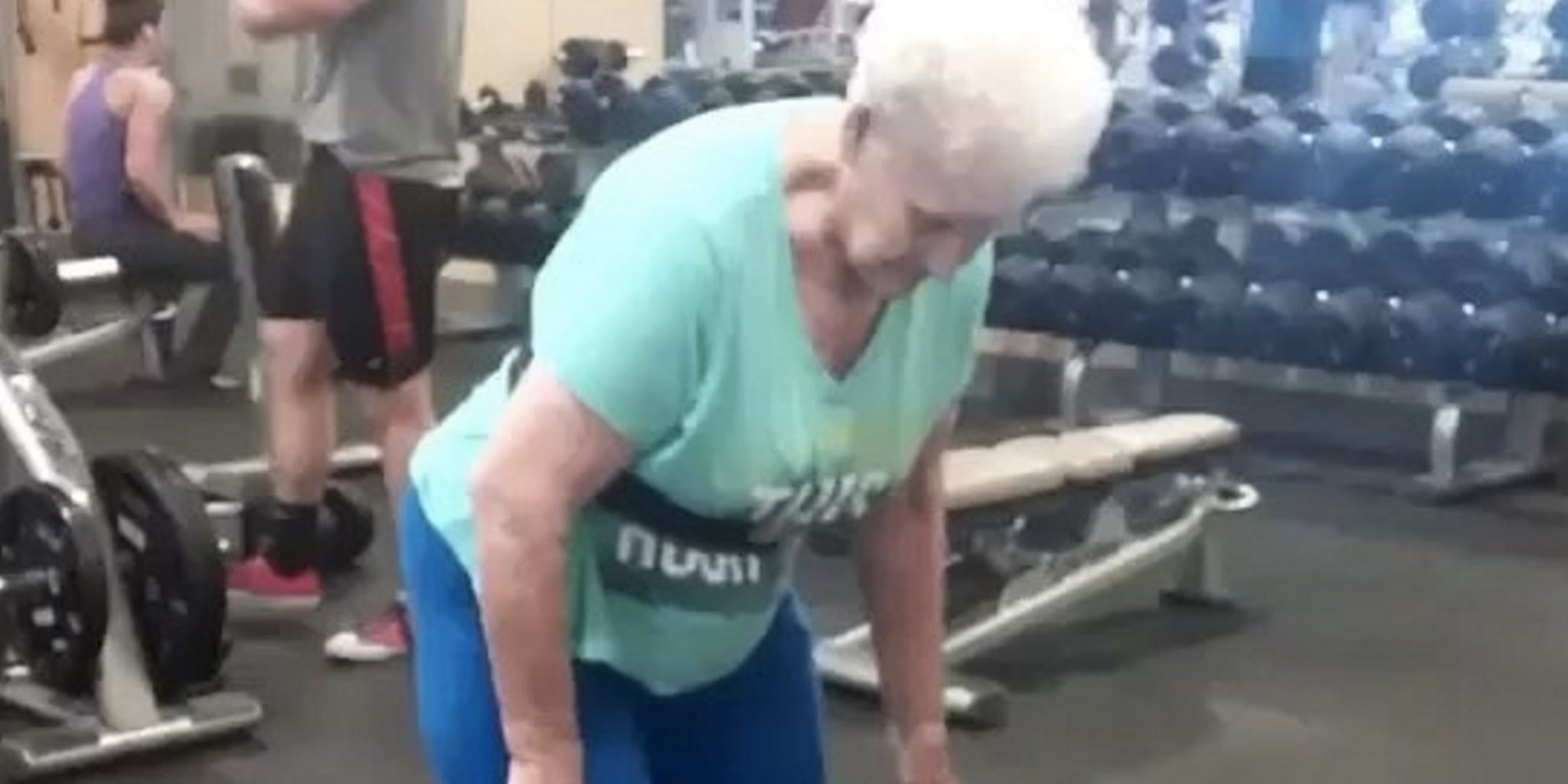 78-year-old grandmother deadlifts 225 pounds like it's nothing - The ... 78-year-old grandmother deadlifts 225 pounds like it's nothing - The ...