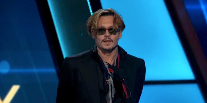 Johnny Depps Curse Filled Hollywood Film Awards Speech Is One For The Ages