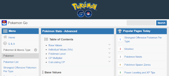 Pokémon Go Stats Explainer: How to Use Data to Win More Battles