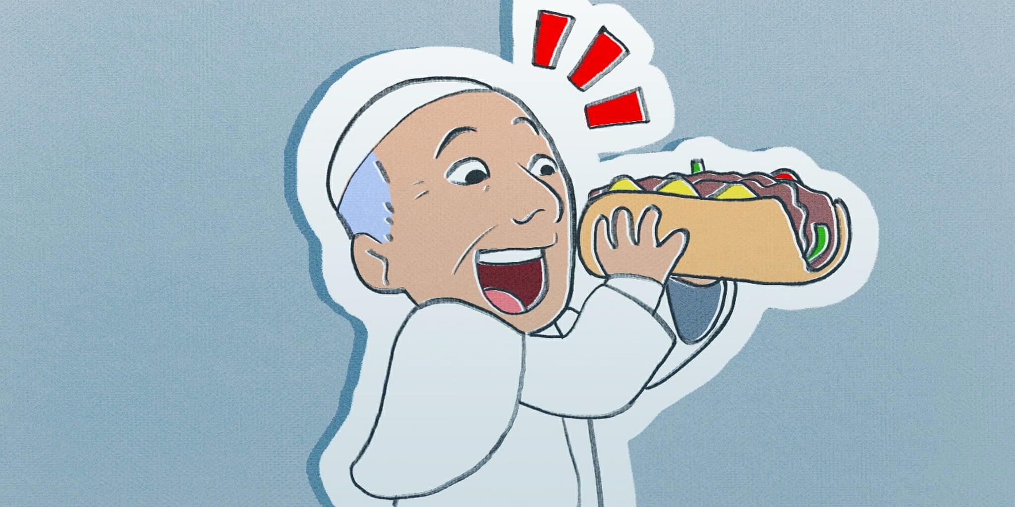 The push to humanize the pope via custom emoji