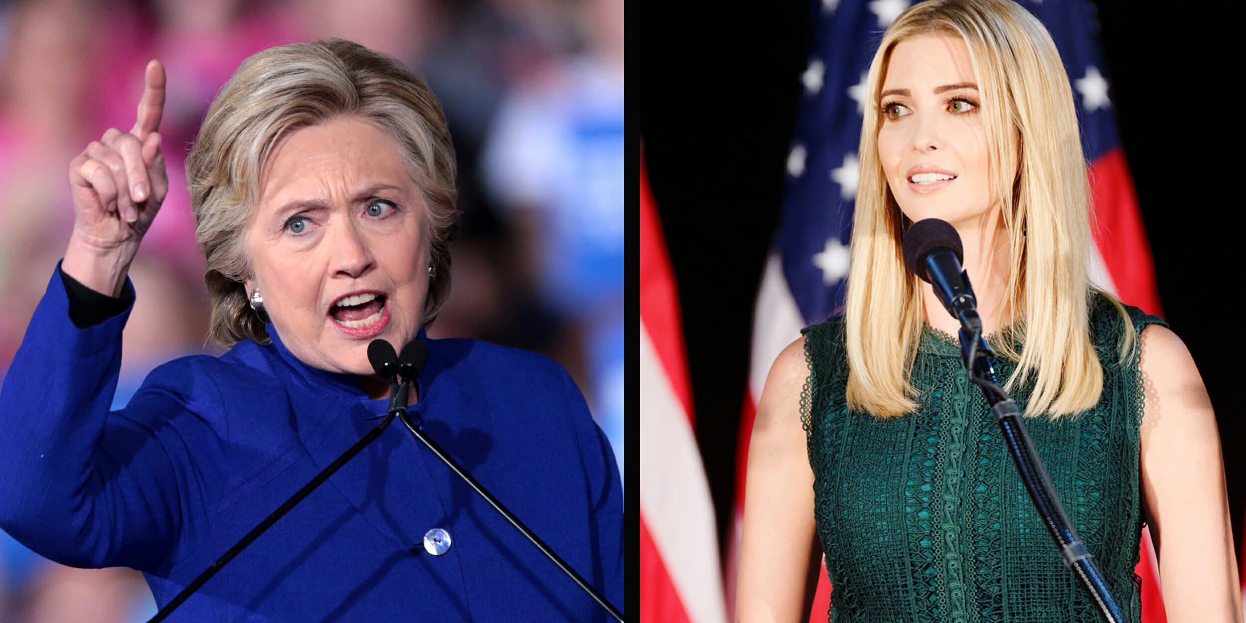 Hillary Clinton Puts Ivanka Trump on Notice for Sticking by President Trump