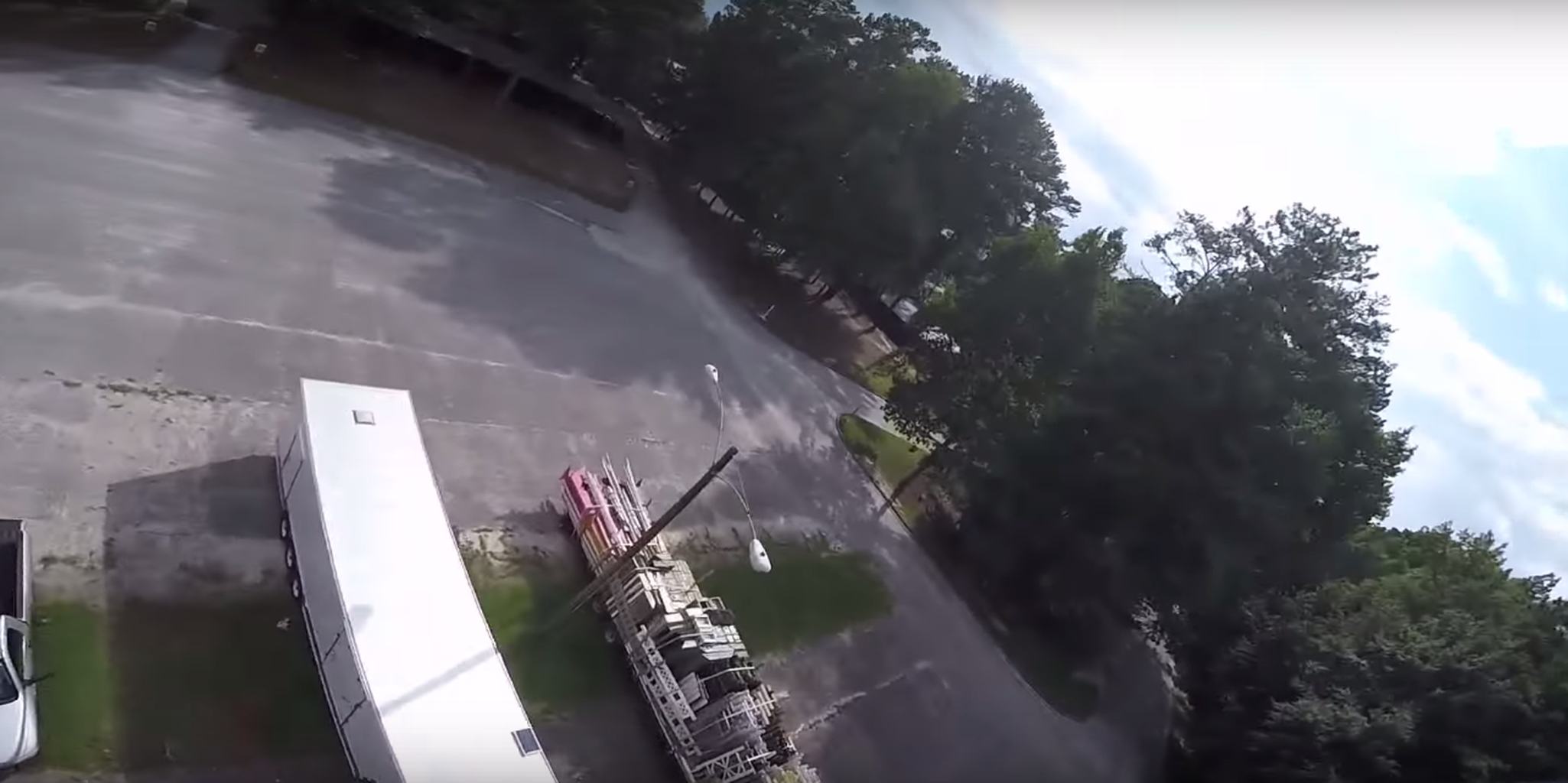 High-speed drone footage looks like a professional chase scene - The ...