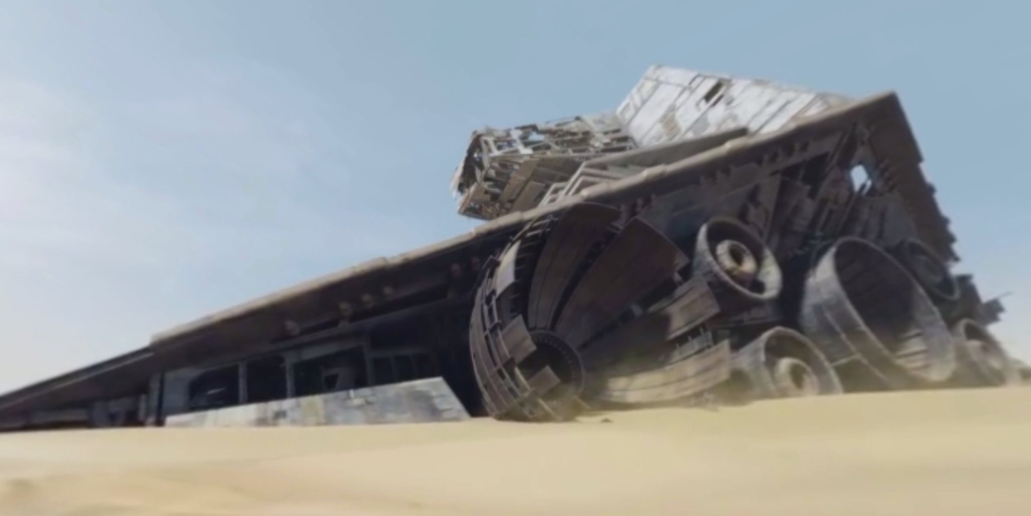 Explore this planet from 'The Force Awakens' right now on Facebook