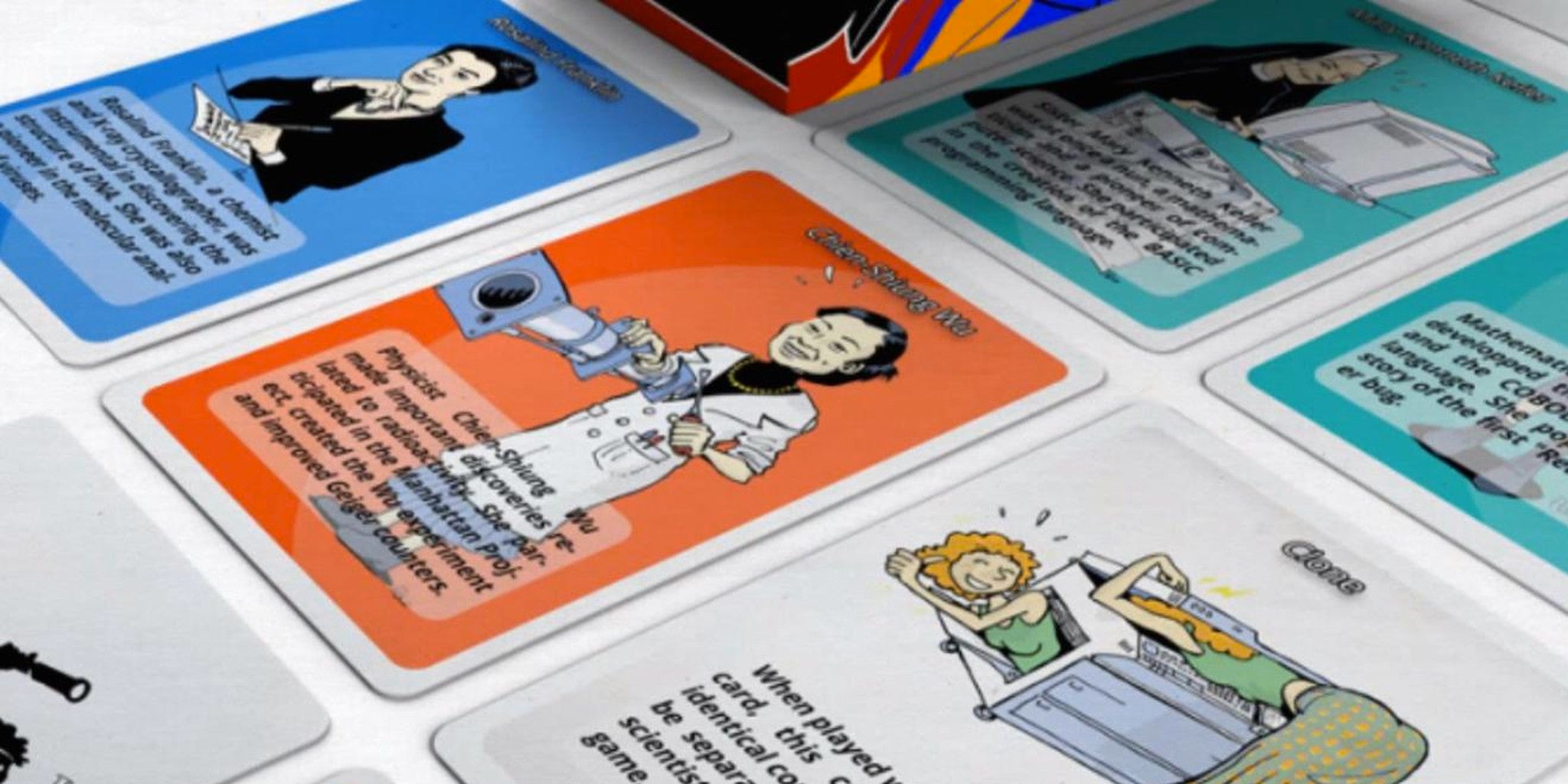 Crowdfunded card game highlights female scientists and their historic ...