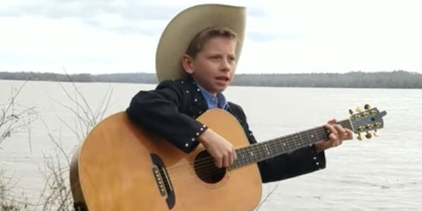Walmart Yodeling Boy Mason Ramsey Performs at Coachella