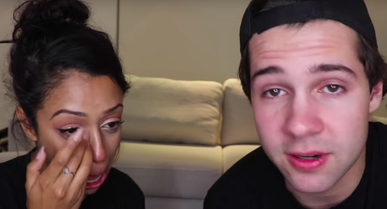 Liza Koshy And David Dobrik Announce Split In Emotional Video