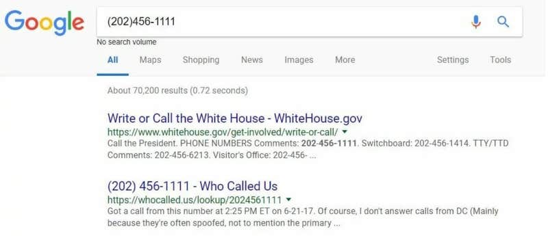 Free Reverse Phone Lookup with Google: How It Works