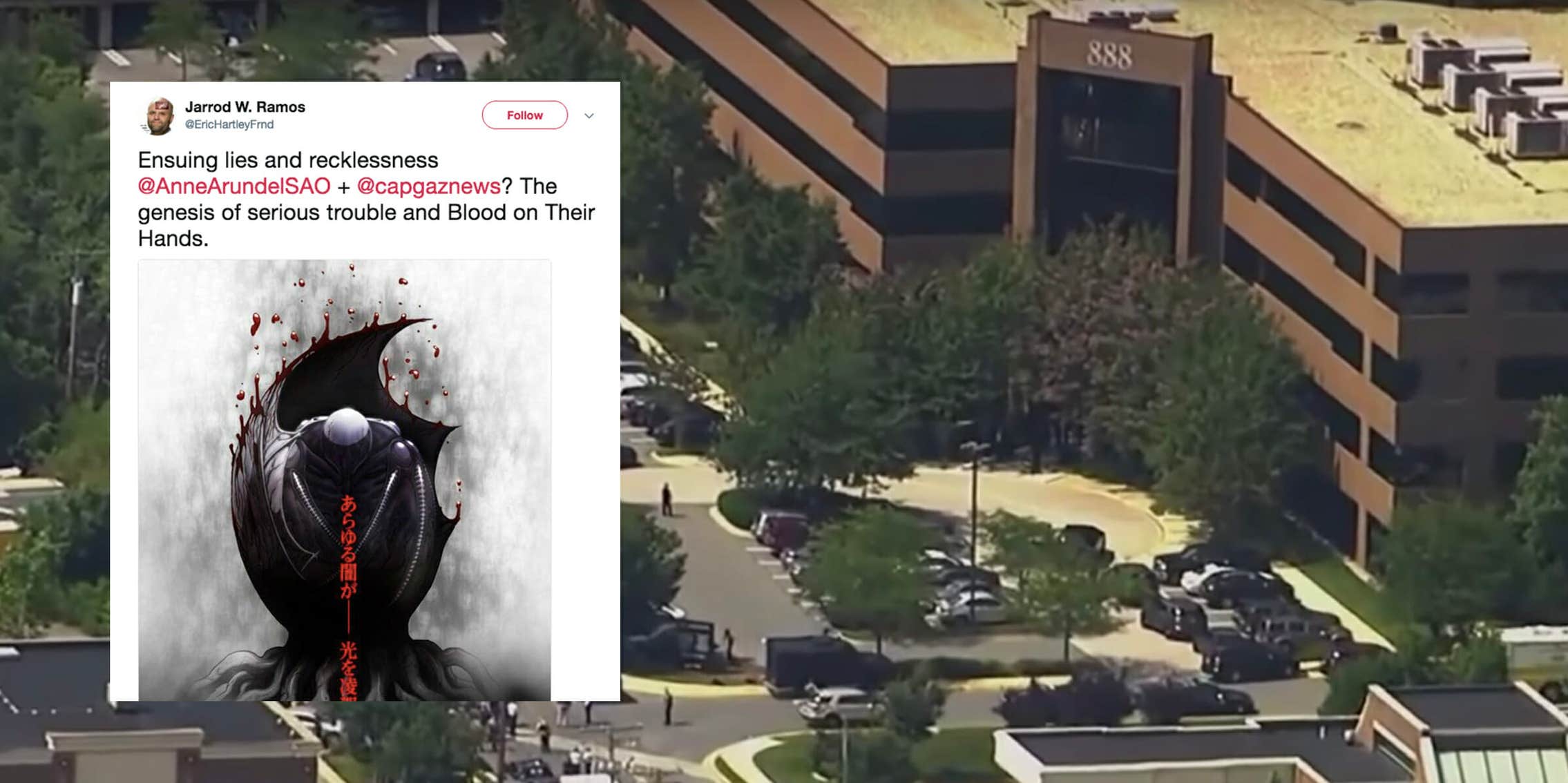 Annapolis Shooting Suspect Harassed Capital Gazette On Twitter For Years
