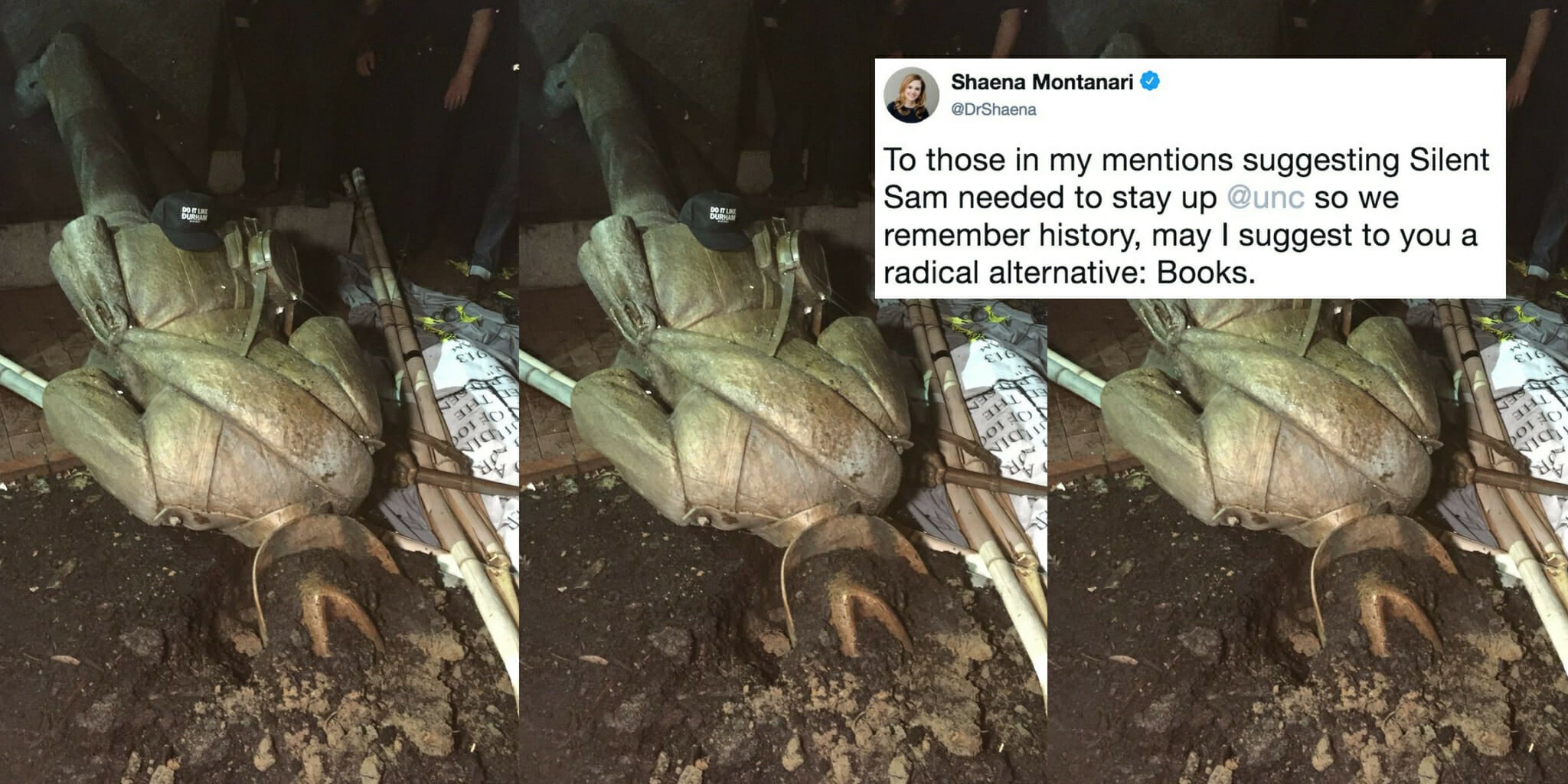 Silent Sam: University of North Carolina Chapel Hill Protesters Topple ...