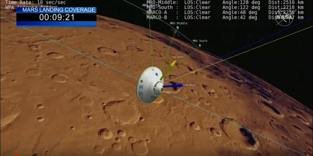 NASA Probe InSight Successfully Touches Down on Mars
