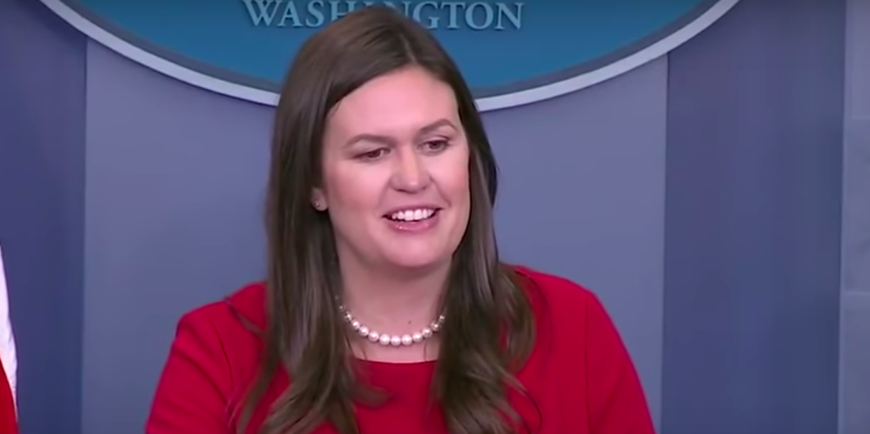 Sarah Sanders To Leave At The End Of The Month, Trump Says