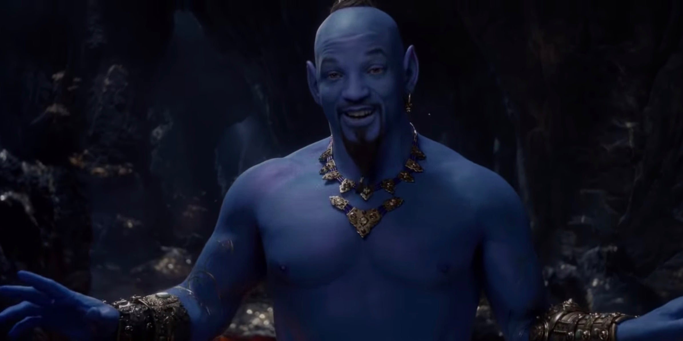 New 'Aladdin' Trailer: Will Smith's CGI Genie Becomes a