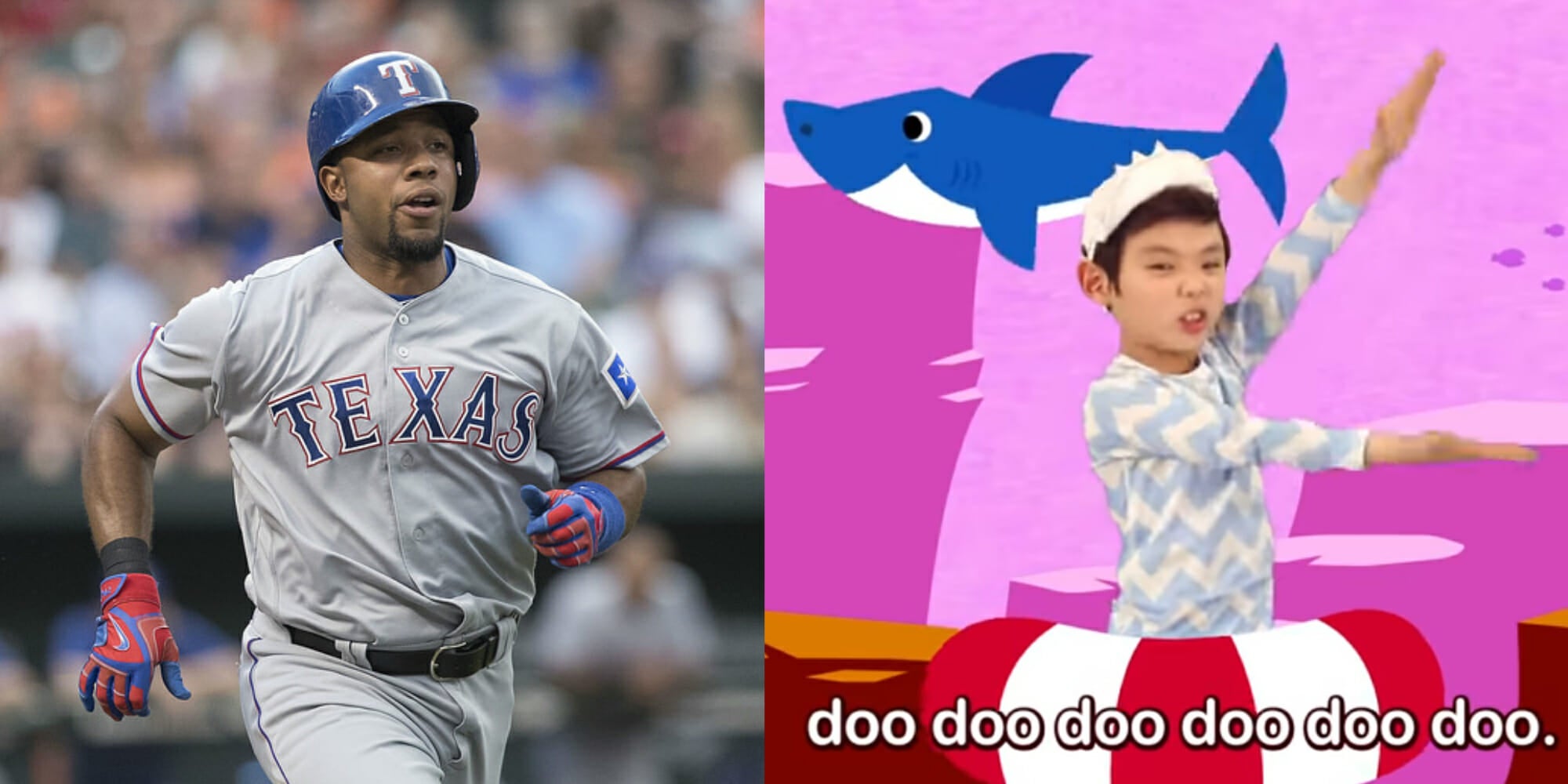 Elvis Andrus Selects 'Baby Shark' As His Walk-Up Song