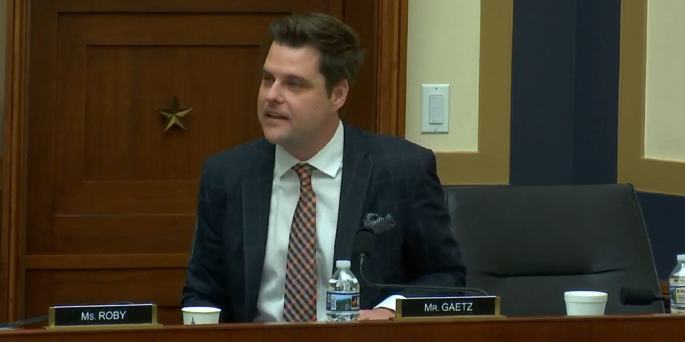 Matt Gaetz Fears Equality Act Would Let Trump Be 'First Female Pr