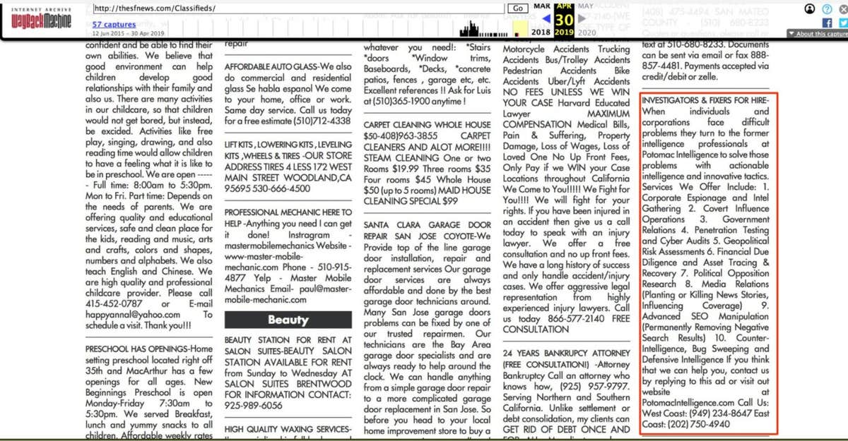 Jacob Wohl Linked to At Least 5 Fake Intelligence Firms