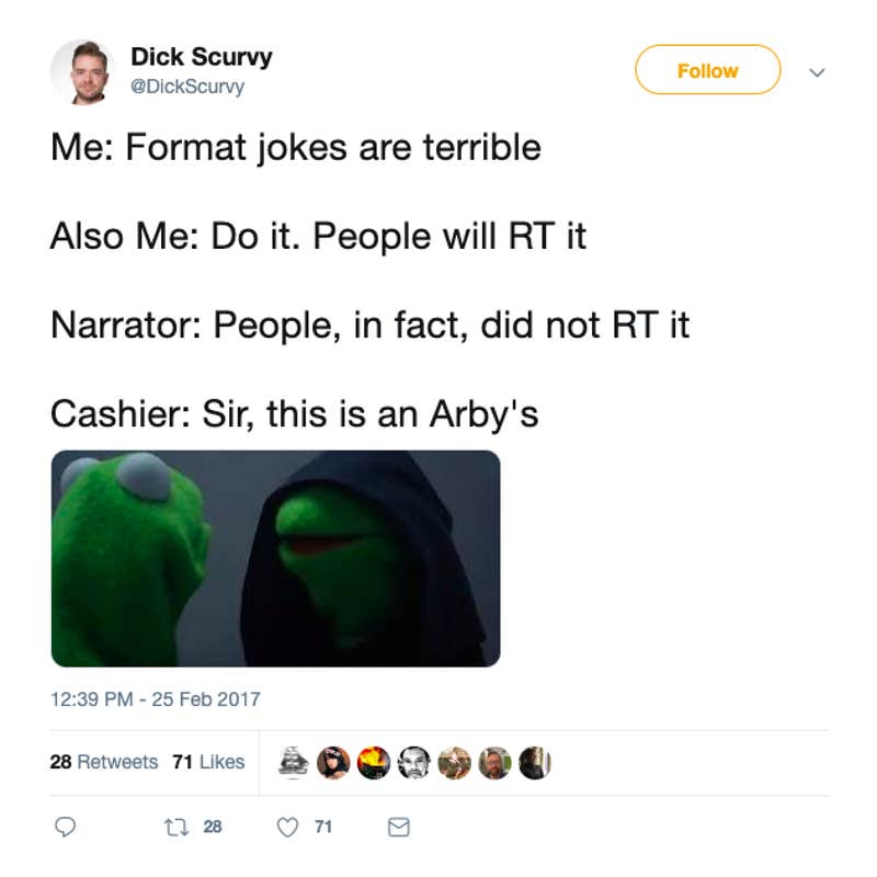 Sir This Is An Arbys Meme Roasts Those Who Overshare On Twitter