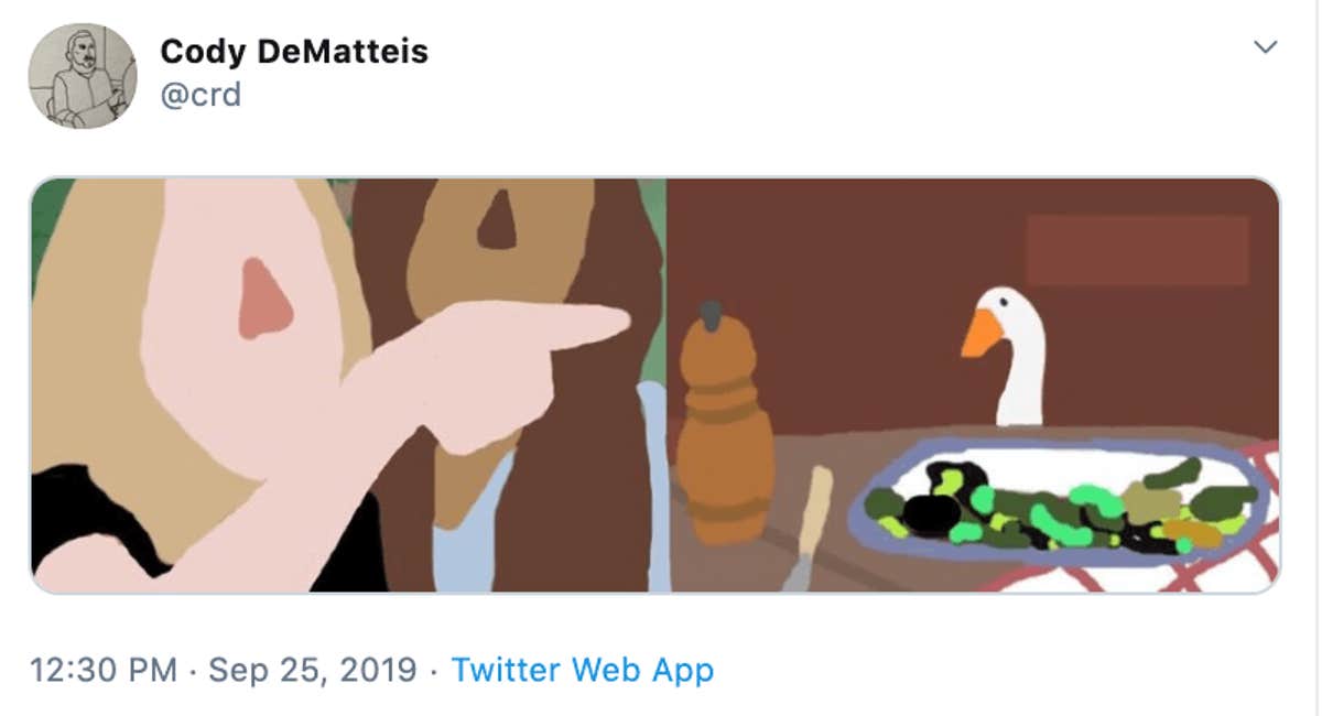 'Untitled Goose Game' Memes Are Sweeping The Internet