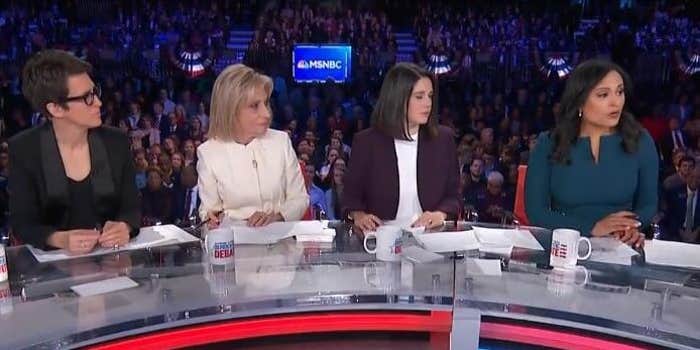 Four Women Moderate Democratic Presidential Debate