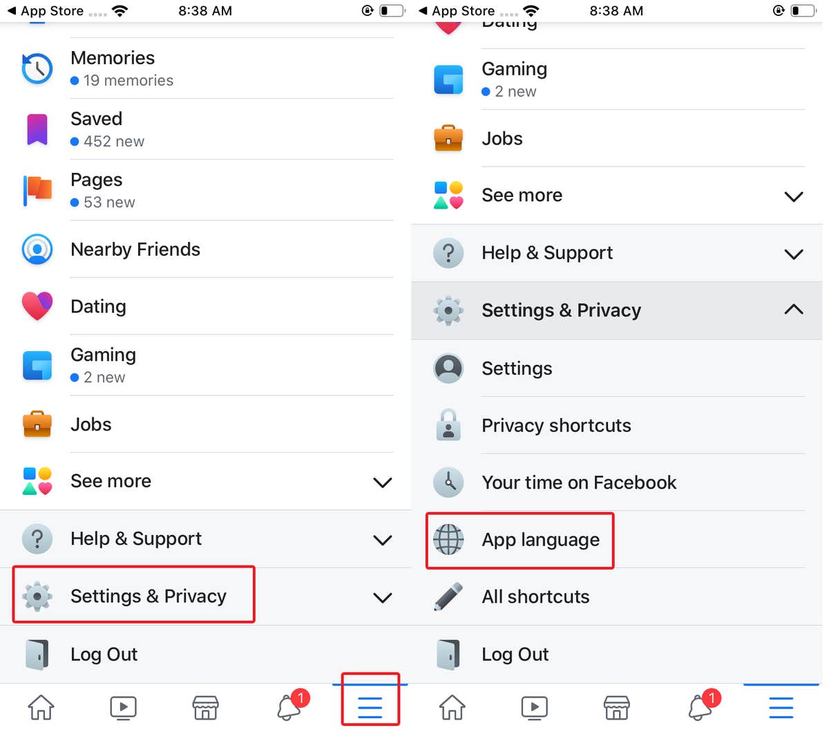 How To Change Language In Facebook Via The App Or Web