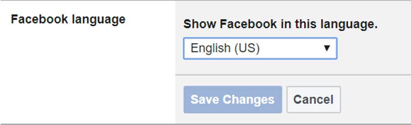 How To Change Language In Facebook Via The App Or Web