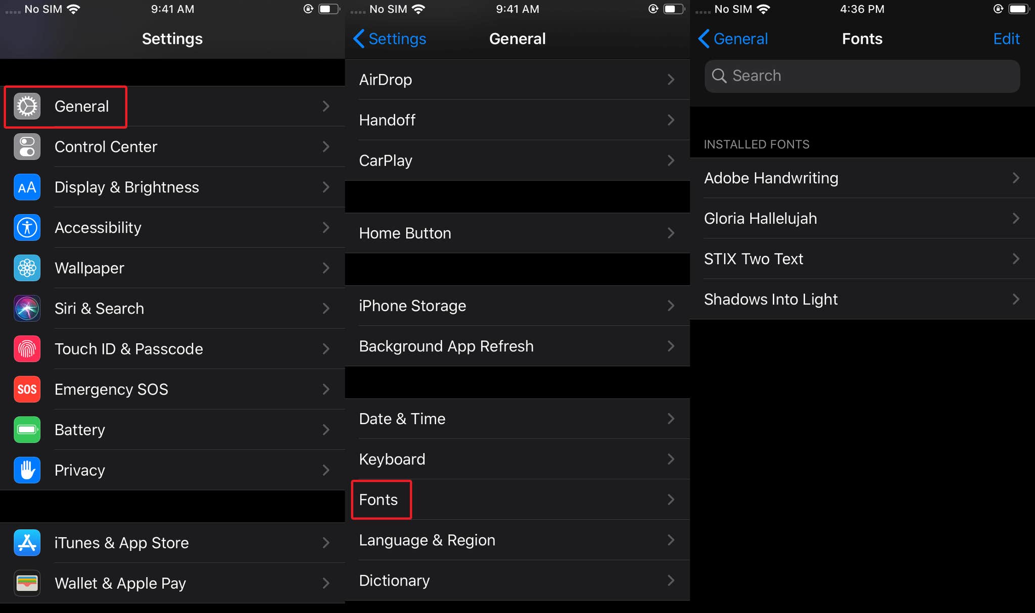 Ios 13 Fonts How To Install And Use Custom Typefaces