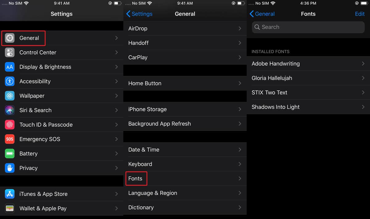 iOS 13 Fonts: How To Install And Use Custom Typefaces