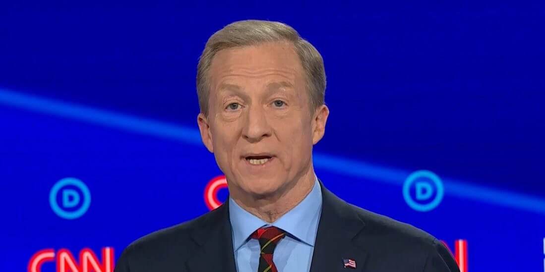 Tom Steyer Memes Flood Twitter After Democratic Presidential Debate