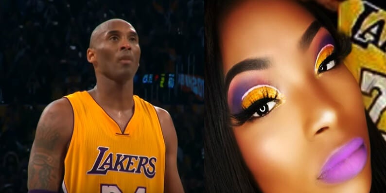 Beauty Brand Receives Backlash for 'Kobe Bryant Makeup Challenge'