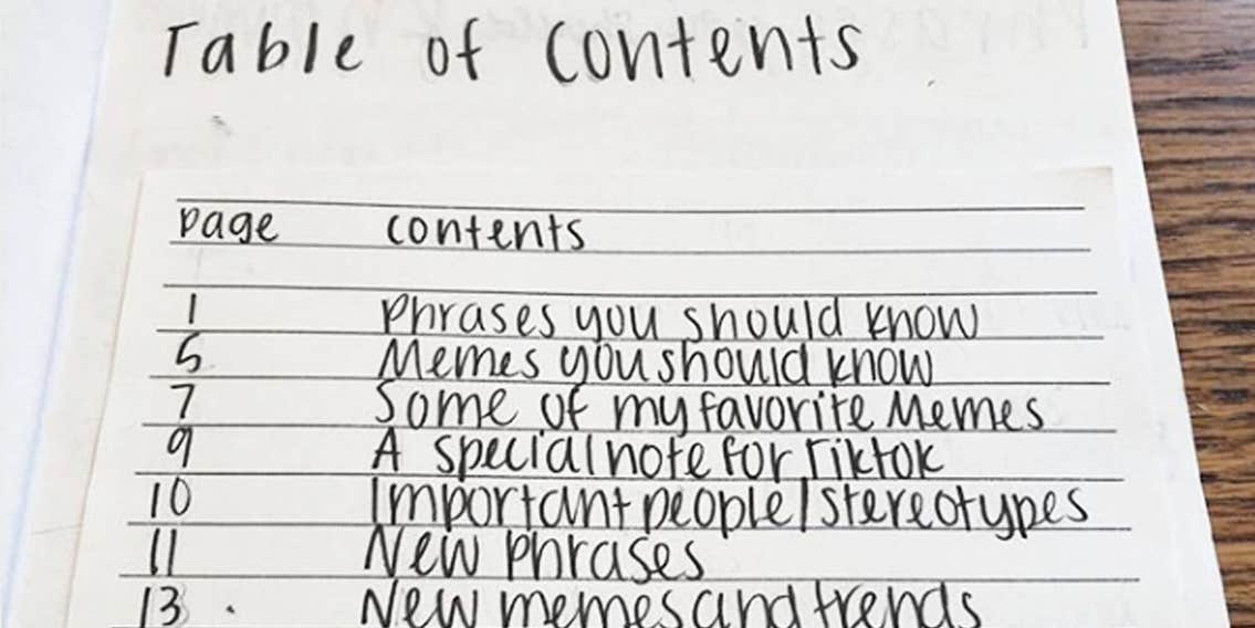 Meme Guide Teen Daughter Makes For Her Dad Goes Viral