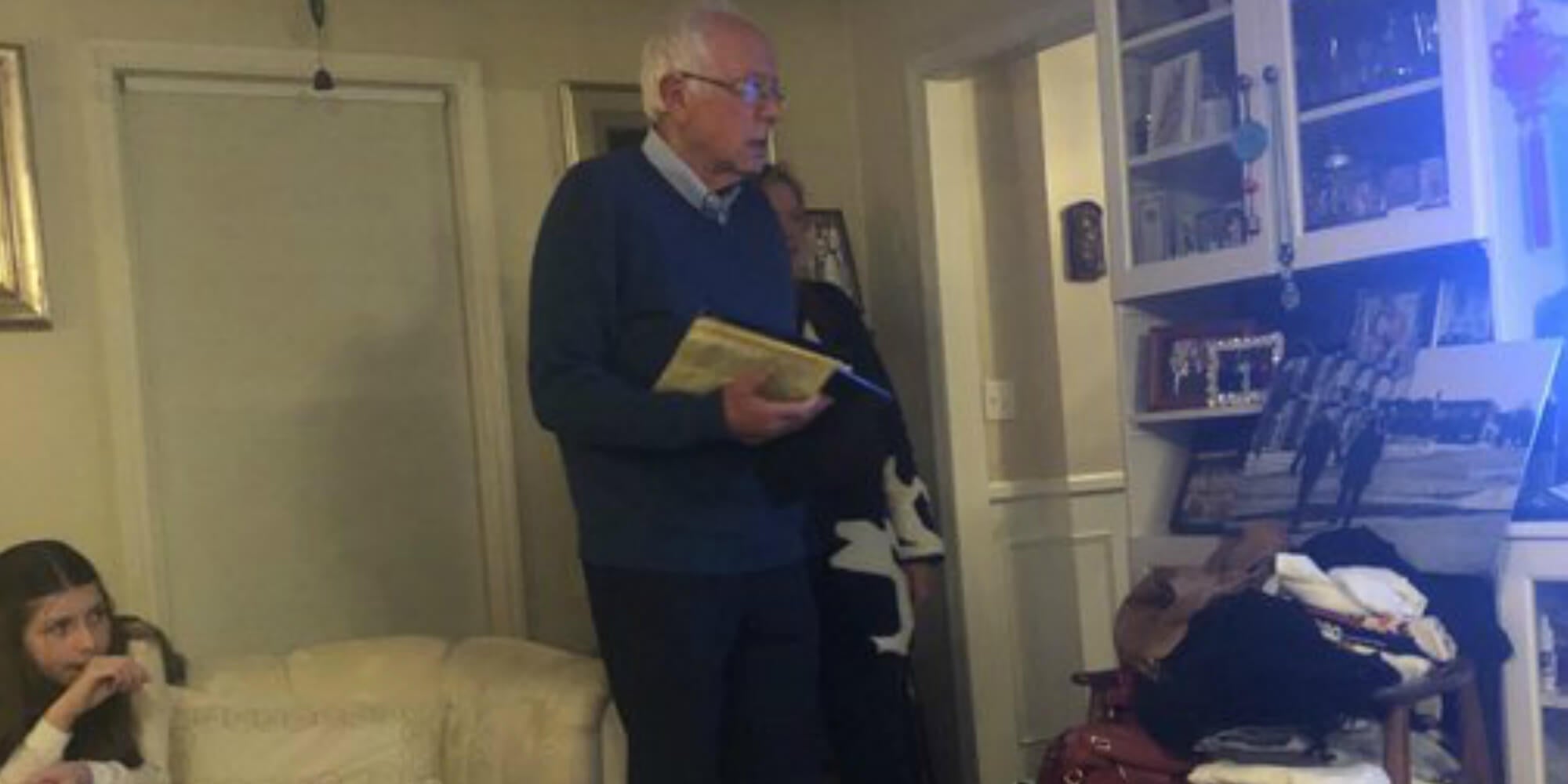 People Find Bernie's 'Clothes Chair' Very Relatable