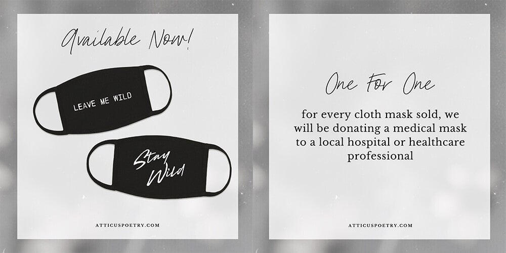 Instagram Poet Atticus Called Out For Allegedly Profiting Off Masks