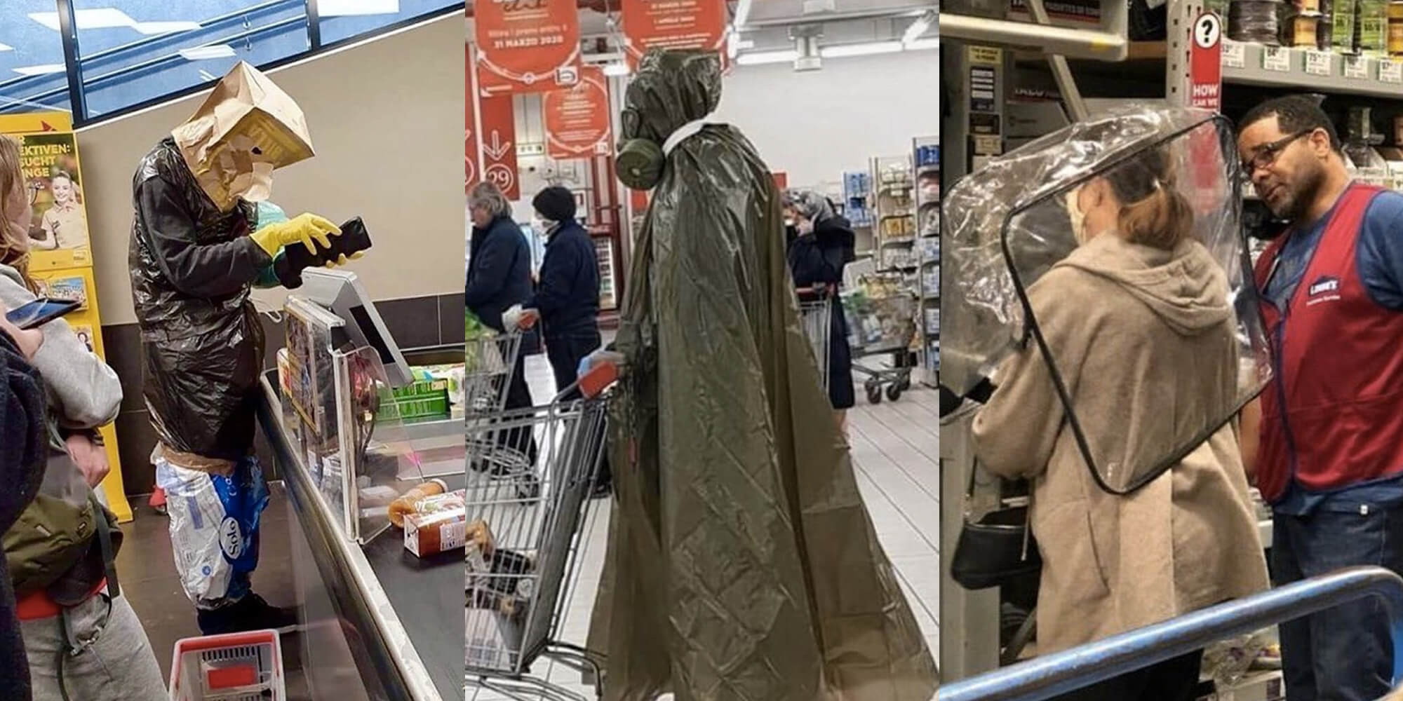 People Are Getting Hilariously Creative With Their DIY Masks