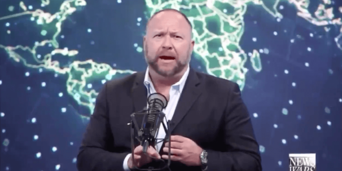 Alex Jones Threatens to Eat His Neighbors Over Coronavirus