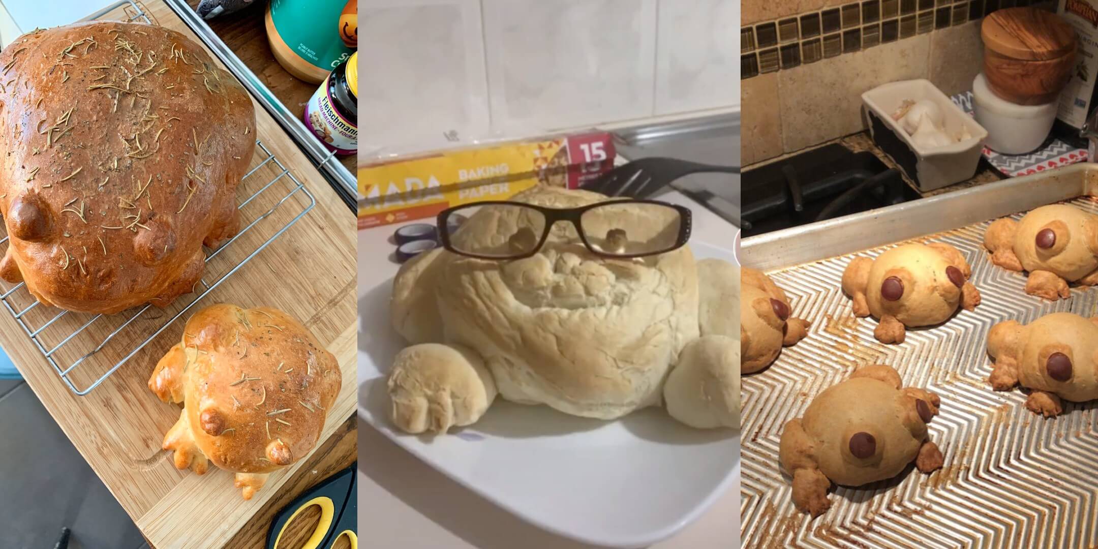 Frog Bread is the Internet's Latest Baking Trend to Fill Your Feed