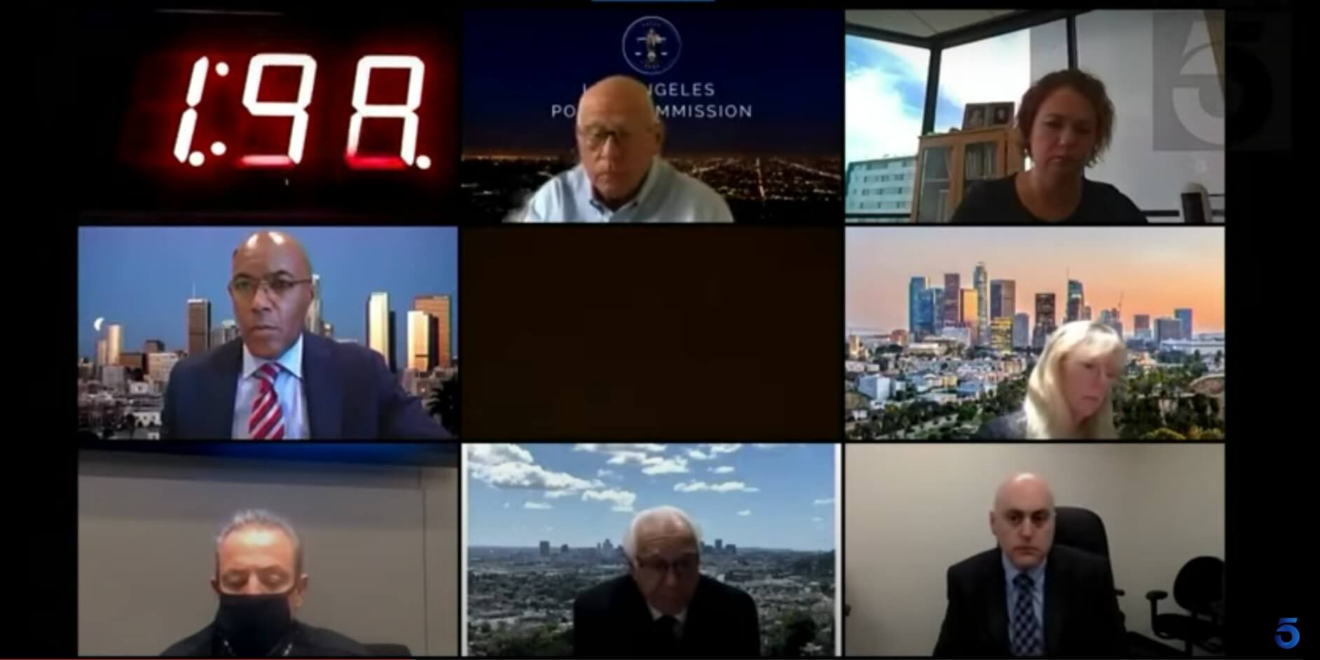 LAPD Hosts a Public Zoom Call, And It's Flooded With Complaints