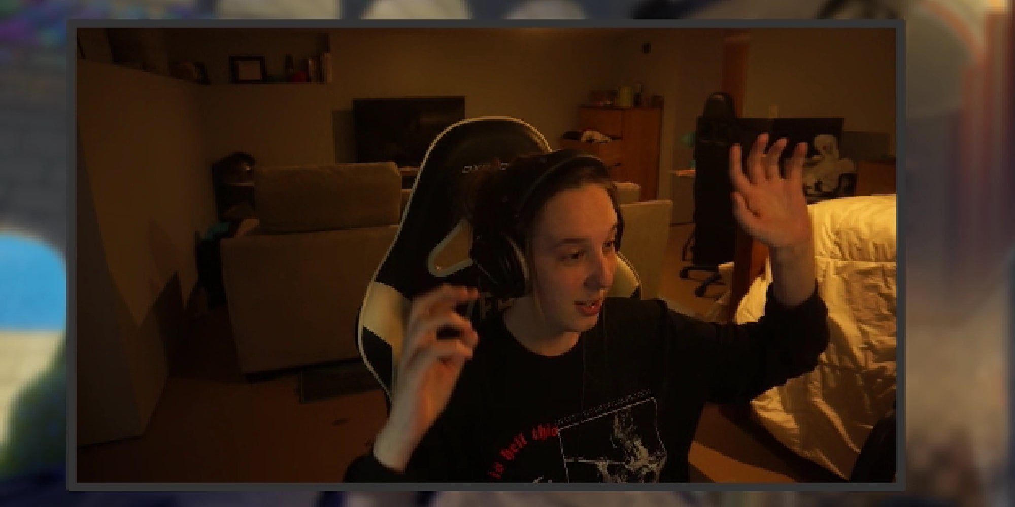 Twitch Star Struck by Lightning During Live Stream