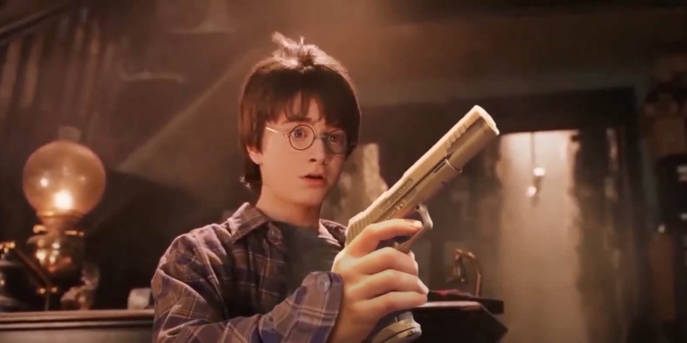 New 'Harry Potter' Parody Replaces Wands With Guns