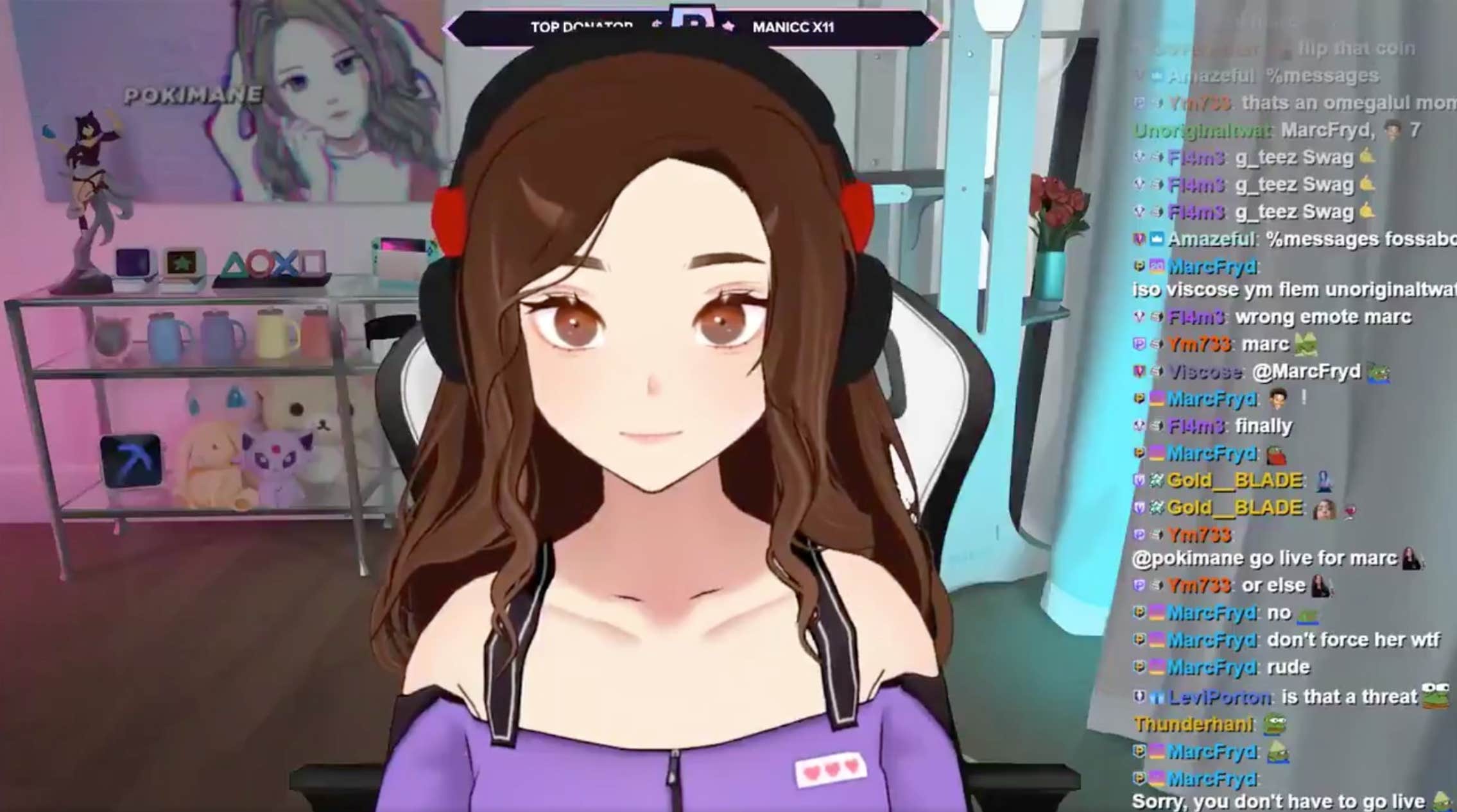 Pokimane Is Joining VTube—And Her Fans Are Melting Down