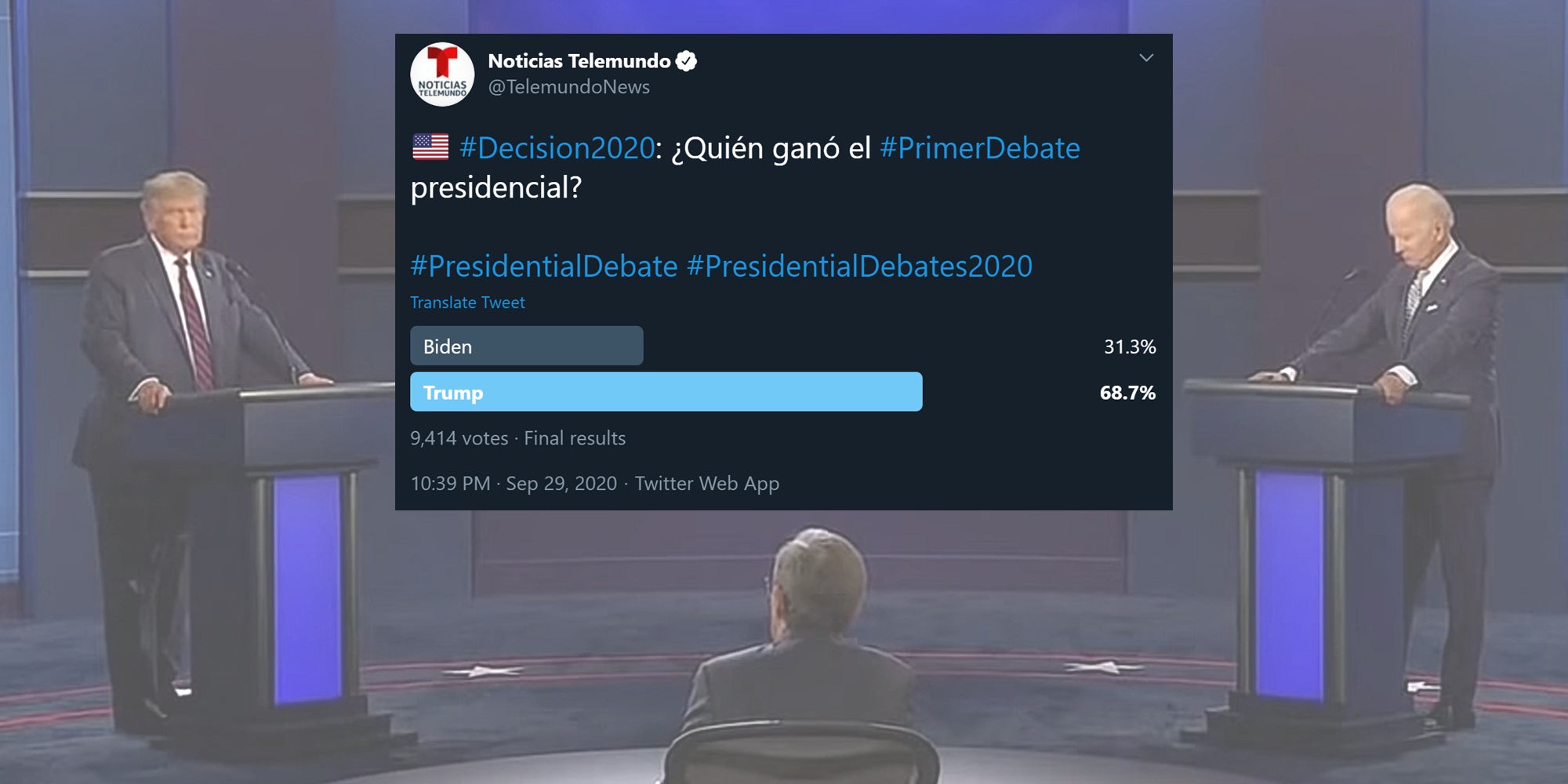 Right-Wing Media Touts Results of Telemundo Twitter Poll