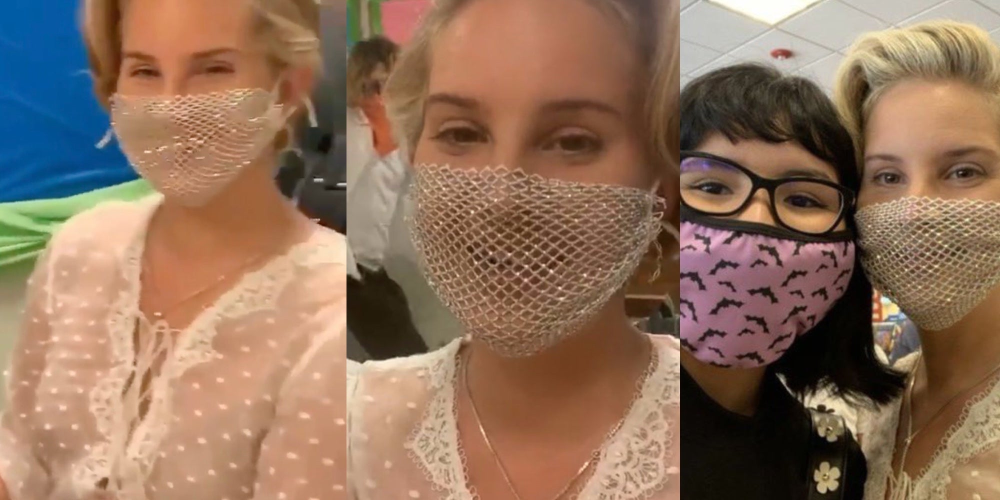 'Karen Del Rey': Lana Del Rey Blasted for Wearing Mesh Mask