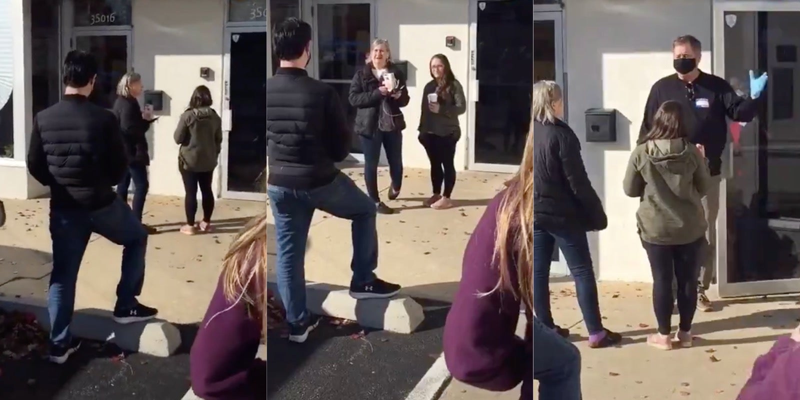 Karens Hold Up Voting Line, Compare Masks to Jim Crow Laws