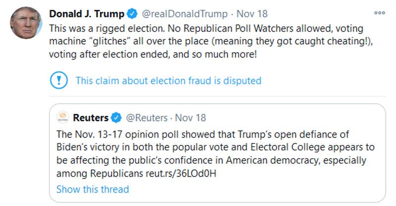 Trump Twitter Saga: All The Trump Tweets Flagged By Twitter In One List