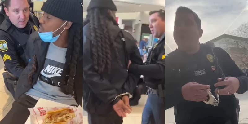 Video Police Wrongfully Detain Black Man Who Fits Description Of Thief