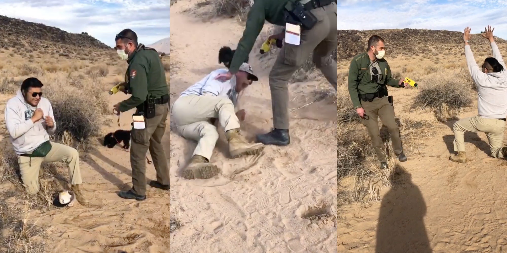 Video: Park Ranger Tases Navajo Man And His Dog for Going Off-Trail