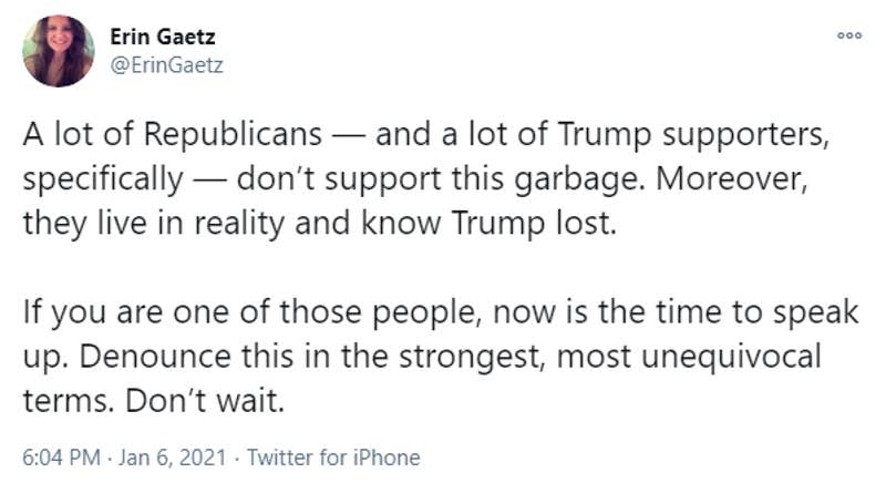 Matt Gaetz Sister Throws Twitter Shade At Him For Supporting Trump