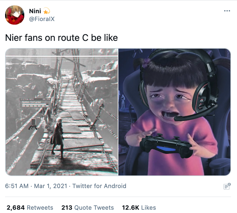 Crying Boo From 'Monsters Inc.' Memes Express Stress And Anxiety