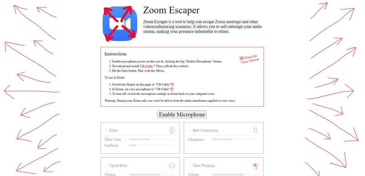 Want To Get Out Of Zoom Calls? Meet Zoom Escaper
