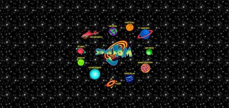 The Original 'Space Jam' Website Got Replaced–But It's Still Around